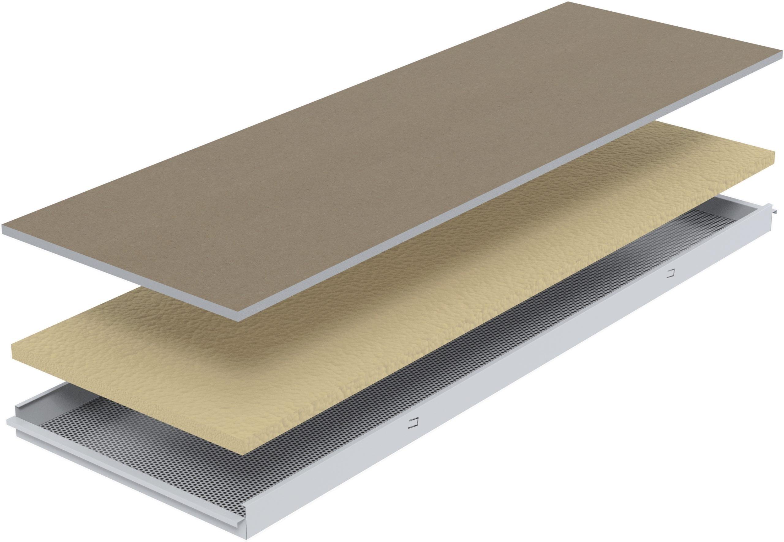 Les options sur nos plafonds métalliques et cloisons - Echame