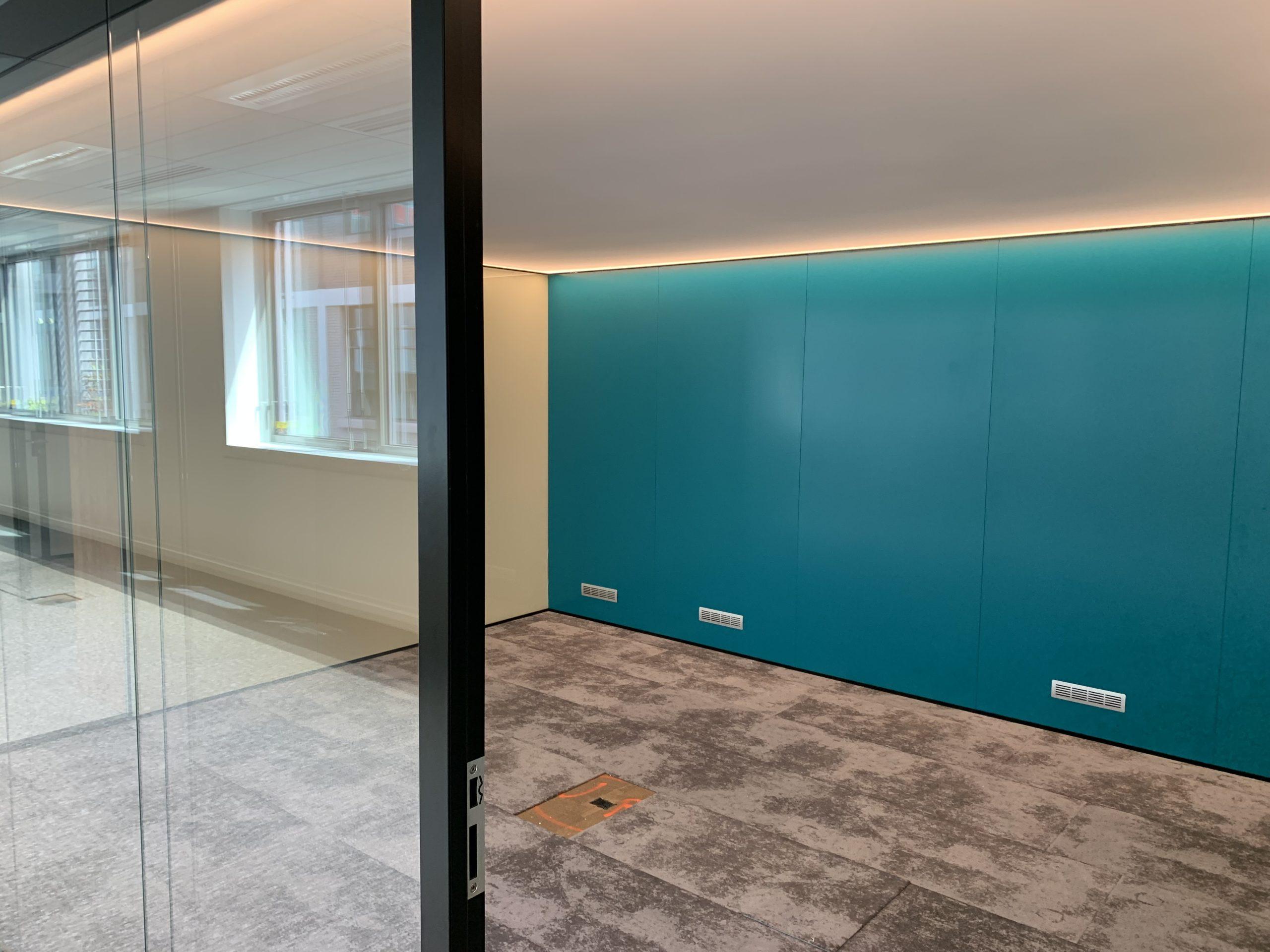 Principe de pose et d'assemblage de nos cloisons métalliques.