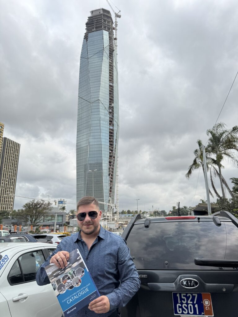 Tour F in Abidjan - A remarkable Export project - www.echame.fr